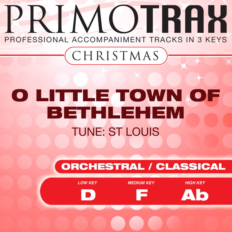 O Little Town of Bethlehem- Christmas Orchestra – MYPRAISE.STORE