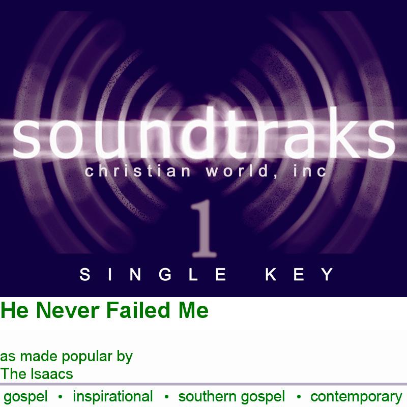 He Never Failed Me – MYPRAISE.STORE