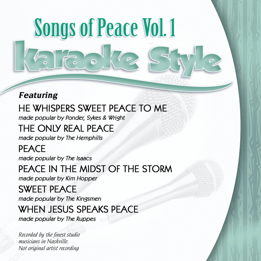 Songs of Peace, Vol. 1: Karaoke Style – MYPRAISE.STORE